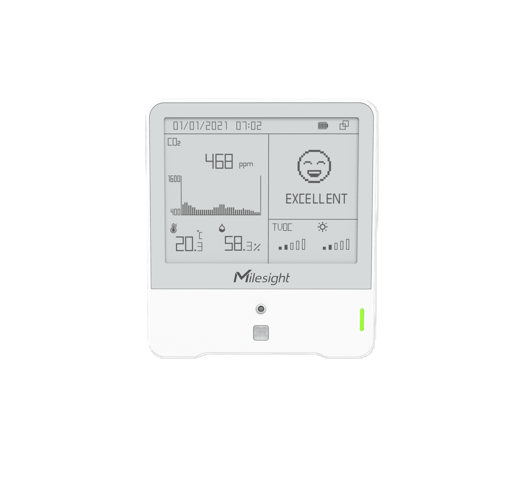 LoRaWAN Indoor Air Monitoring (IAQ) Sensor