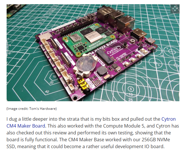 CM4 Maker Board & Kits : Maker’s Carrier Board for Raspberry Pi CM4/CM5
