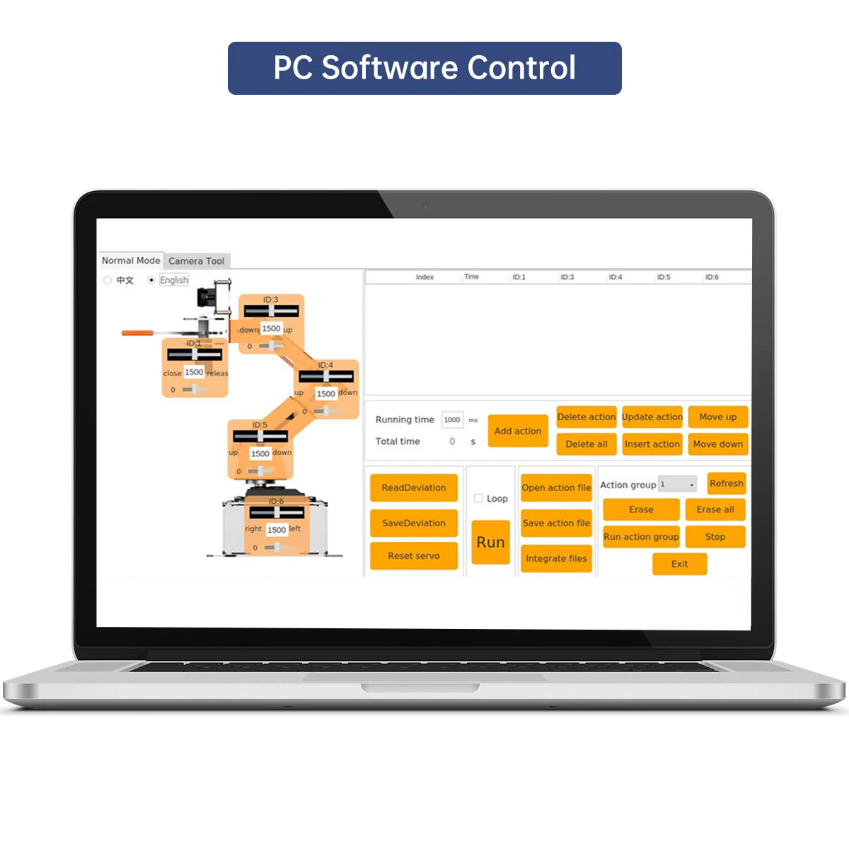 MasterPi AI Vision Robot Arm with Mecanum Wheels Car For Raspberry Pi 5