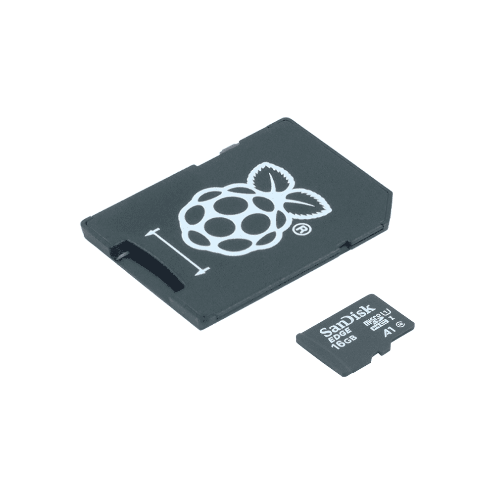 Official MicroSD Card Preloaded with Raspberry Pi OS