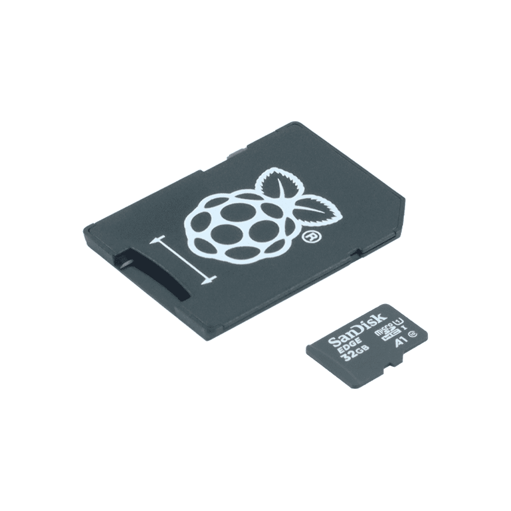 Official MicroSD Card Preloaded with Raspberry Pi OS
