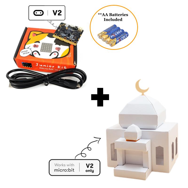 PaperCraft Mosque (Masjid) for micro:bit