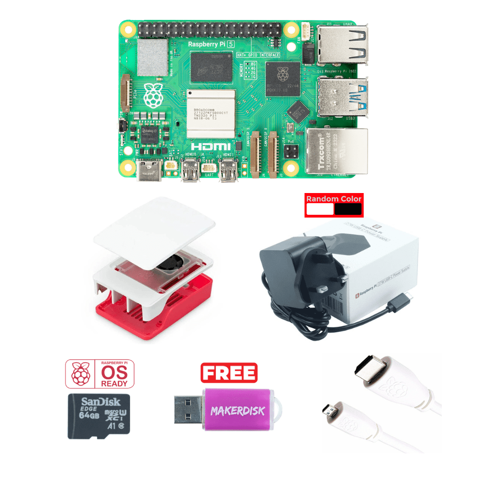 Raspberry Pi 5 Computer with 4GB RAM
