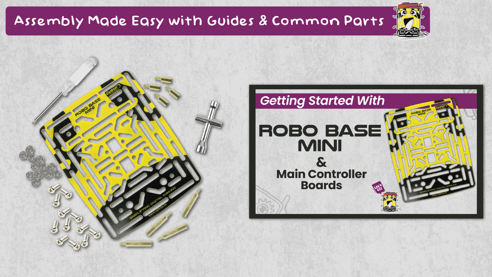 Robo Base Series: Perfect Foundation for Your Robot Adventures
