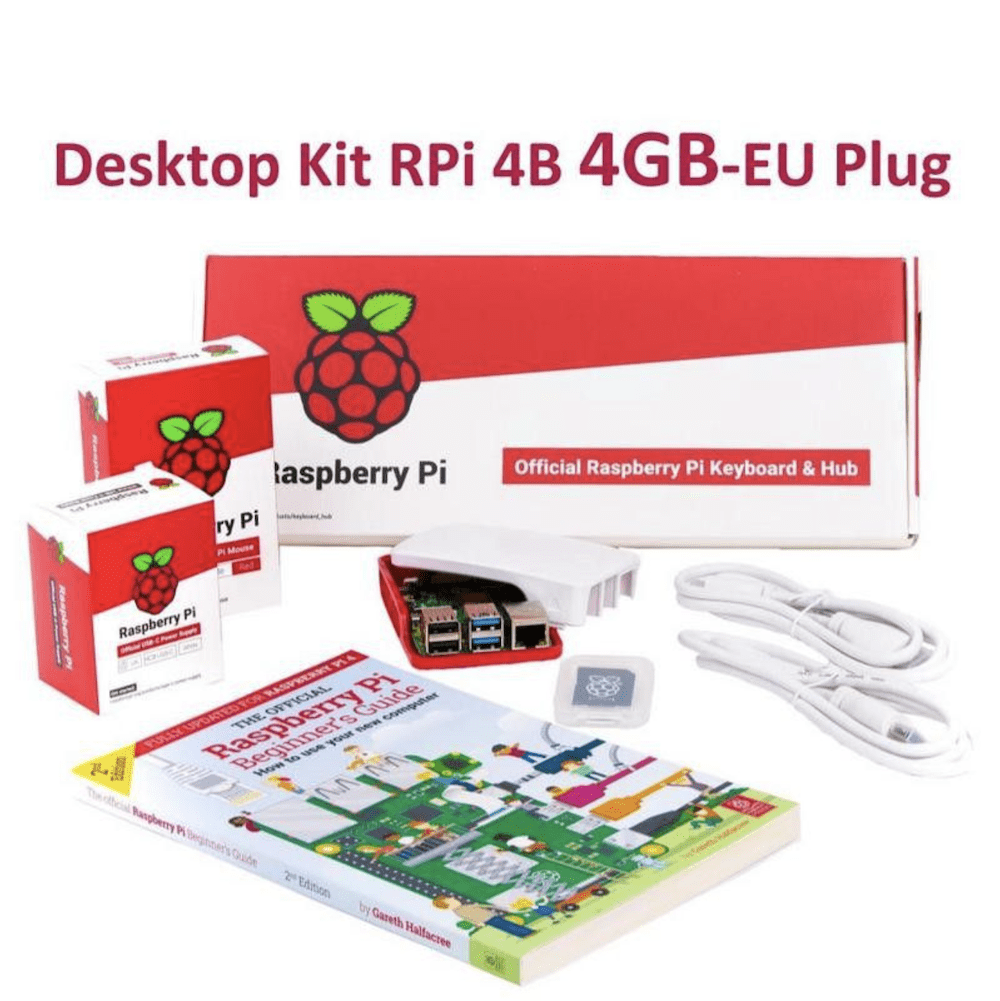 Official Raspberry Pi 4 Model B 4GB และชุดอุปกรณ์