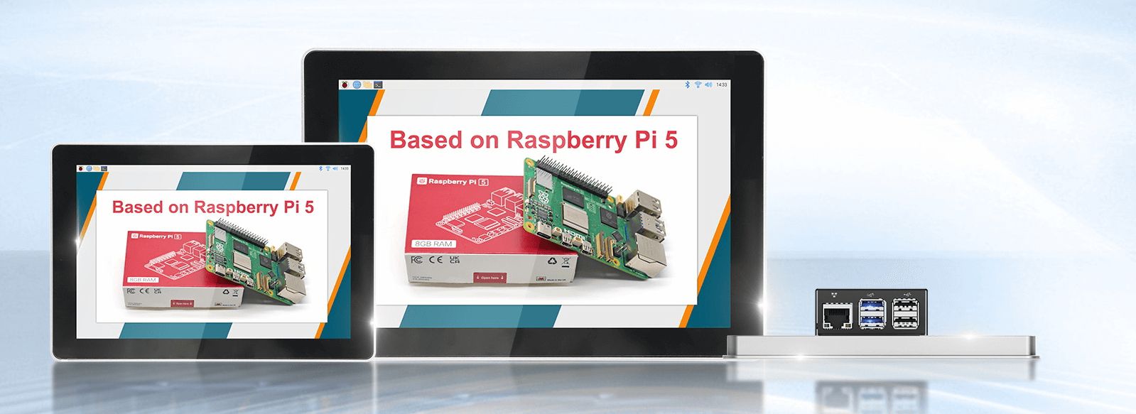 10 inch / 7 inch HMI Touch Screen Display for Raspberry Pi 5 with ...