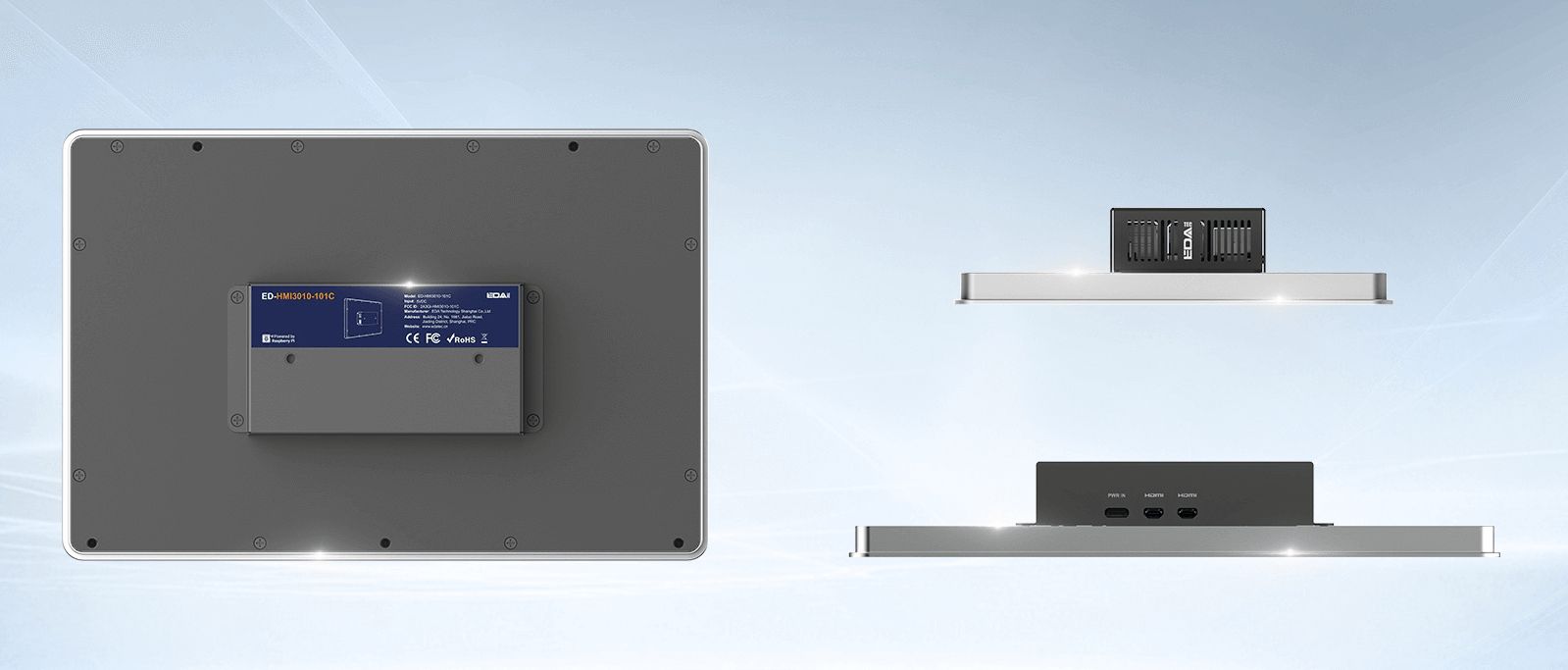 10 inch / 7 inch HMI Touch Screen Display for Raspberry Pi 5 with ...