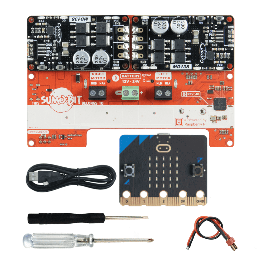SUMO:BIT - Sumo Robot Expansion Board for micro:bit