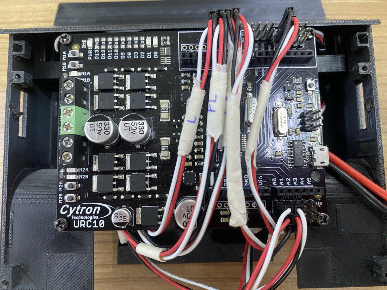 1KG Autonomous Sumo Robot Starter Kit User Guide using URC10