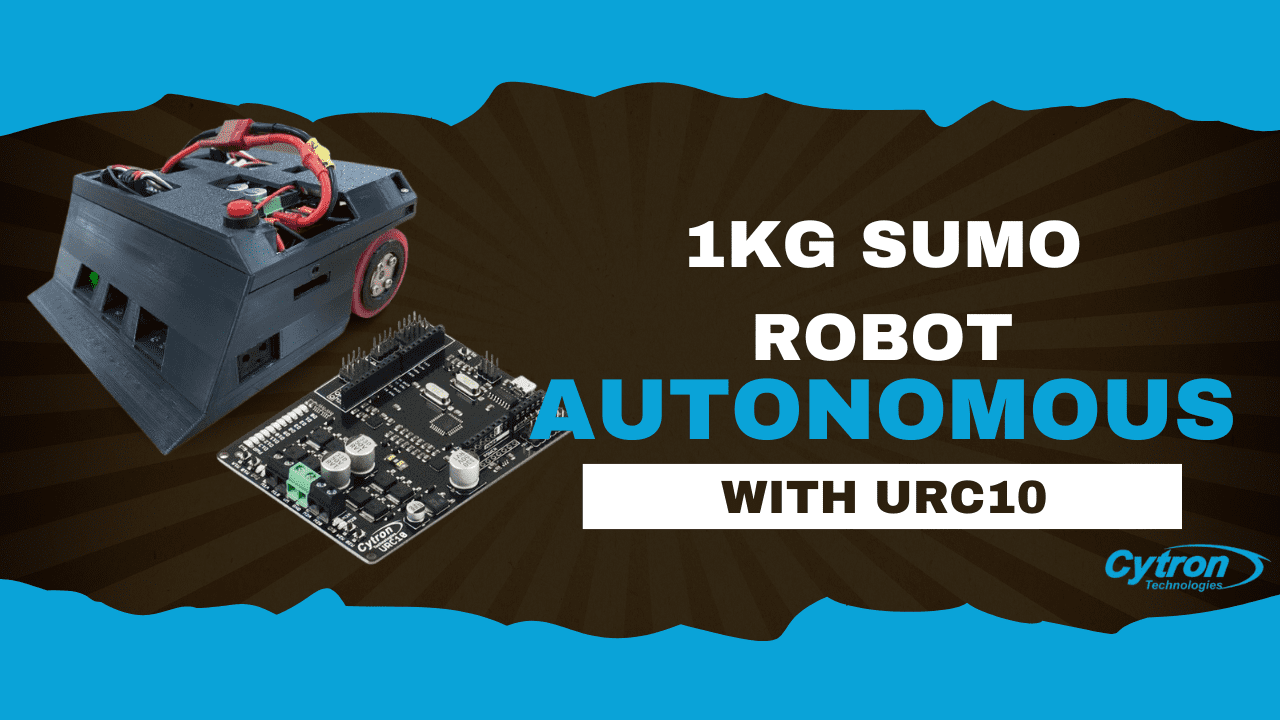 1KG Autonomous Sumo Robot Starter Kit User Guide using URC10