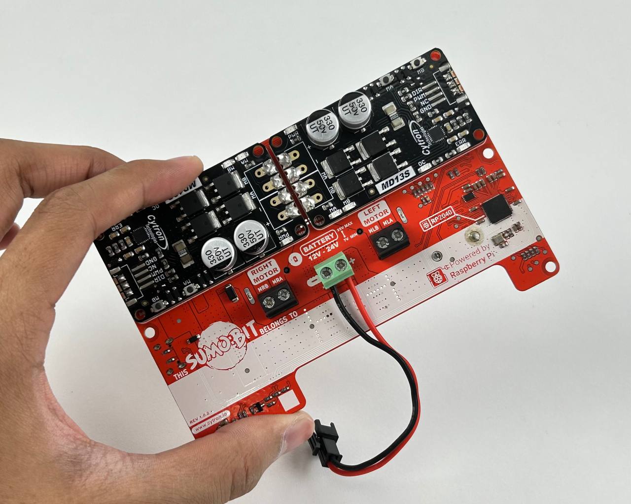 2 Wheel Battle Robot with SUMO:BIT