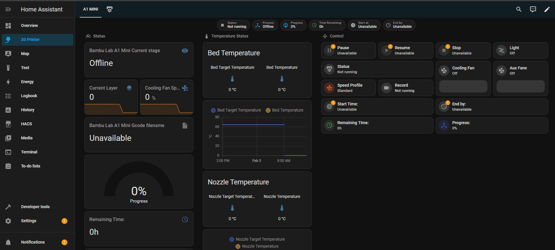 Adding Bambu Lab 3D Printer to your Home Assistant with a simple step!