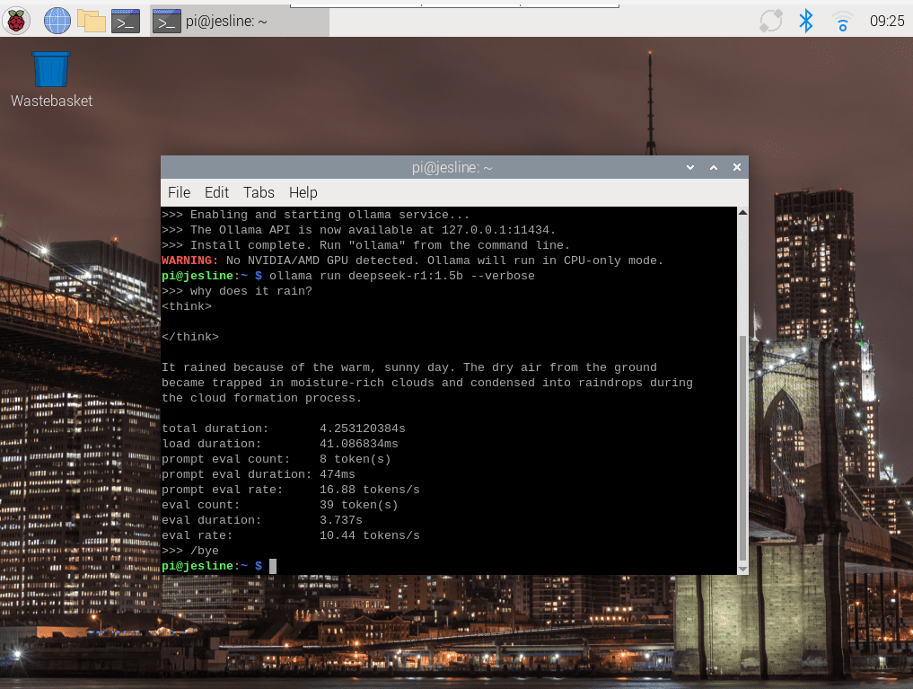 AI on Edge: Running DeepSeek on Raspberry Pi 5