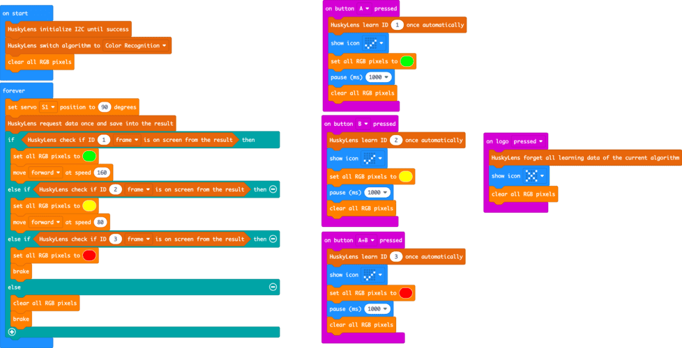 AI with ZOOM:BIT: Color Detection