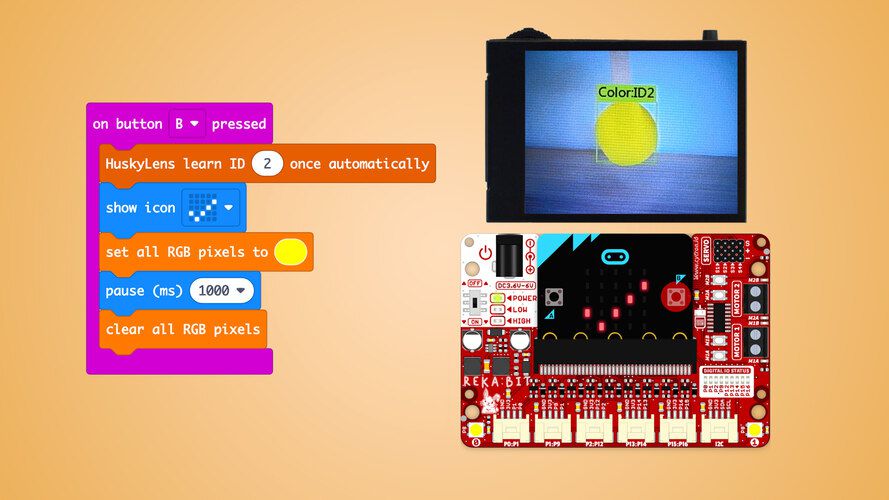 AI with ZOOM:BIT: Color Detection