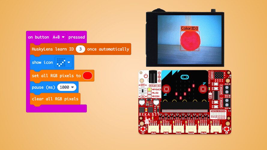 AI with ZOOM:BIT: Color Detection