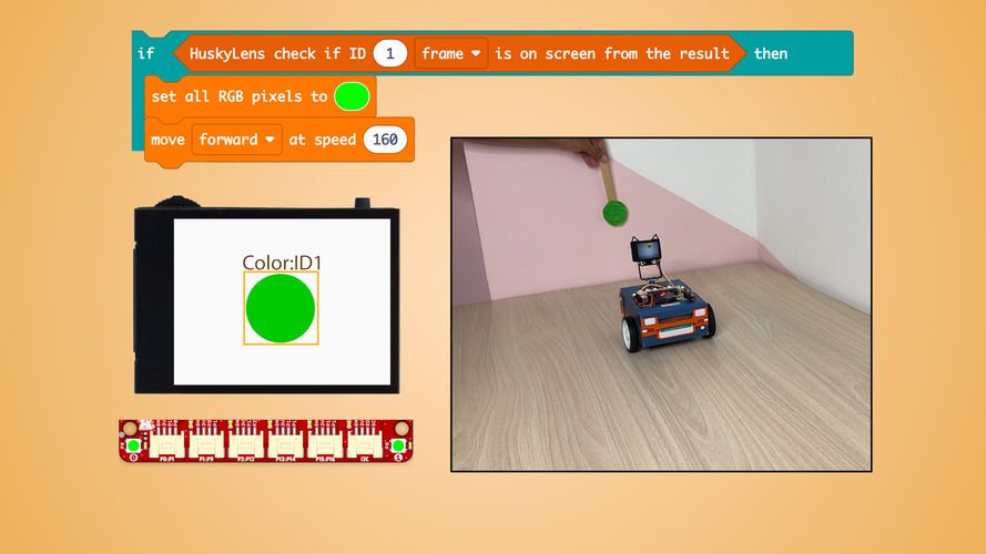 AI with ZOOM:BIT: Color Detection