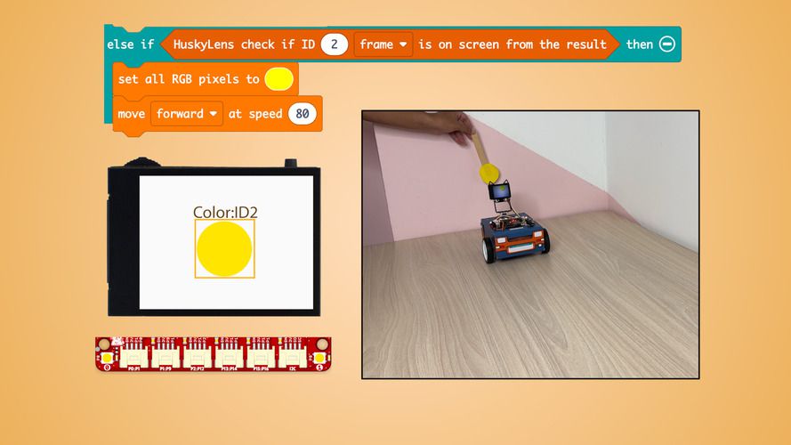AI with ZOOM:BIT: Color Detection