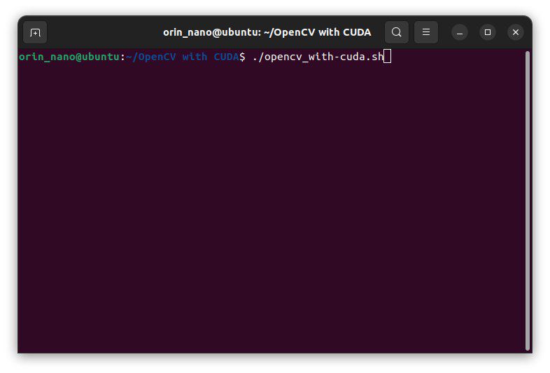Build OpenCV with CUDA Support for Jetson Build OpenCV with CUDA Support for Jetson