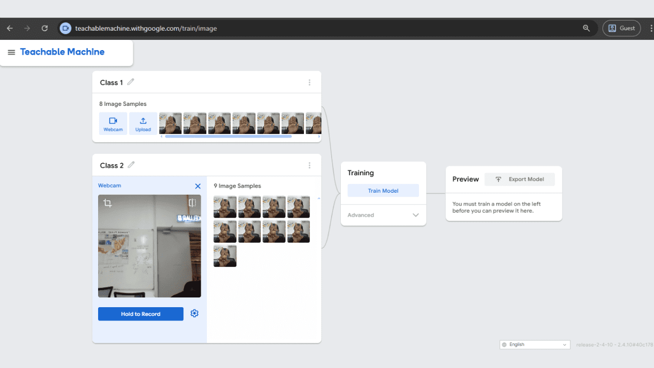 Chapter 1: Setting Up EDU:BIT with Teachable Machine (TM)