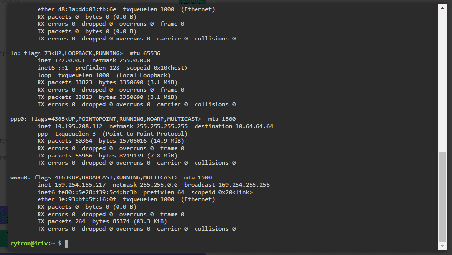 Connect IRIV PiControl to the internet through 4G with EC25