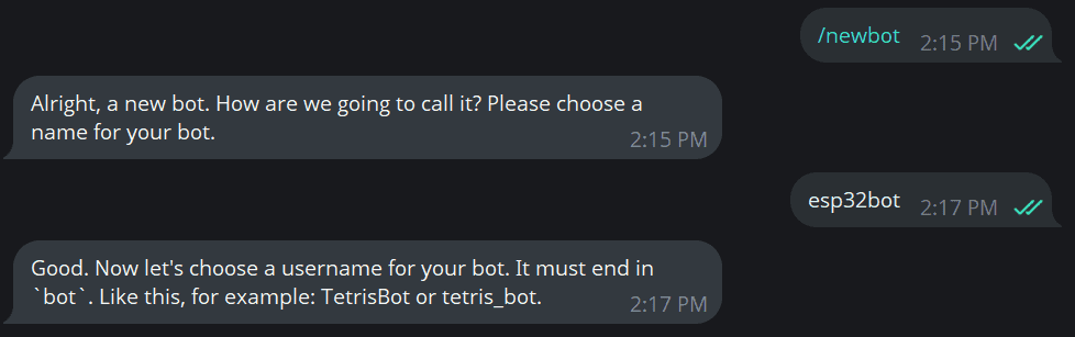 Control ESP32 Outputs with Telegram