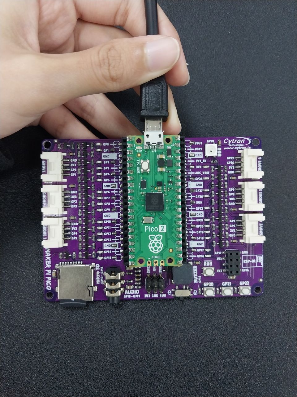 Dino Game Using Raspberry Pi Pico 2