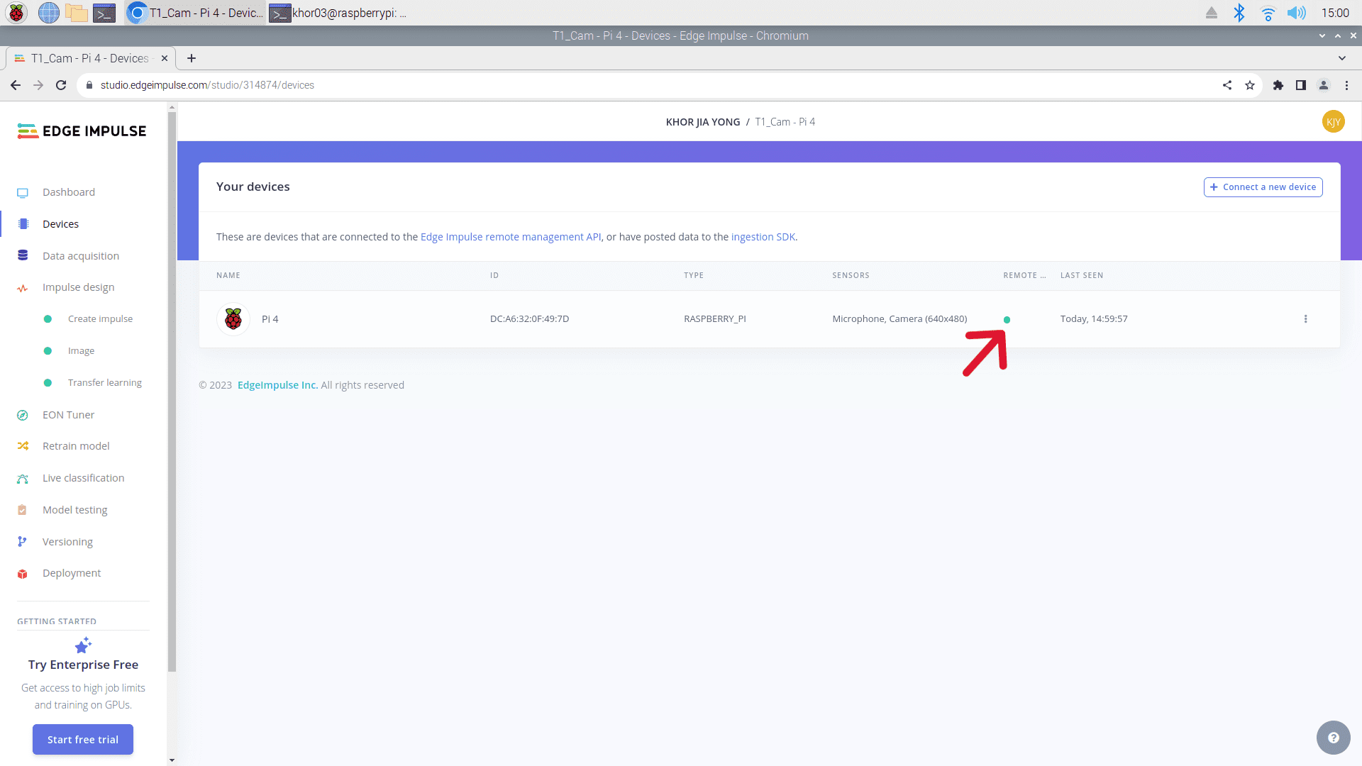 Object Classification With Edge Impulse Using Raspberry Pi 4