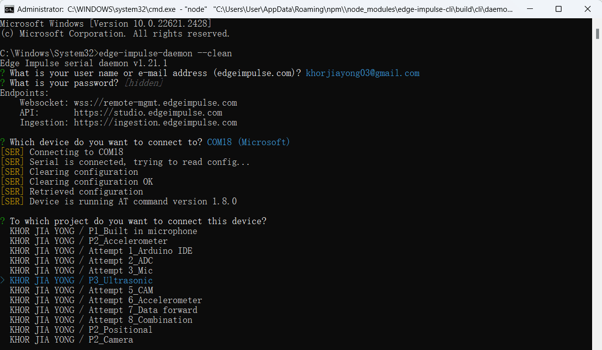 Edge Impulse with Raspberry Pi Pico Application Using Ultrasonic Sensor