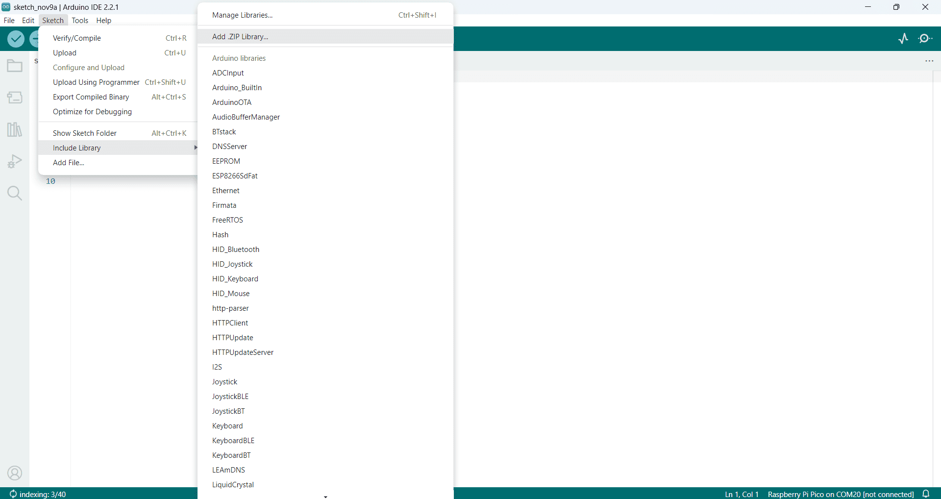 Edge Impulse with Raspberry Pi Pico Application Using Ultrasonic Sensor