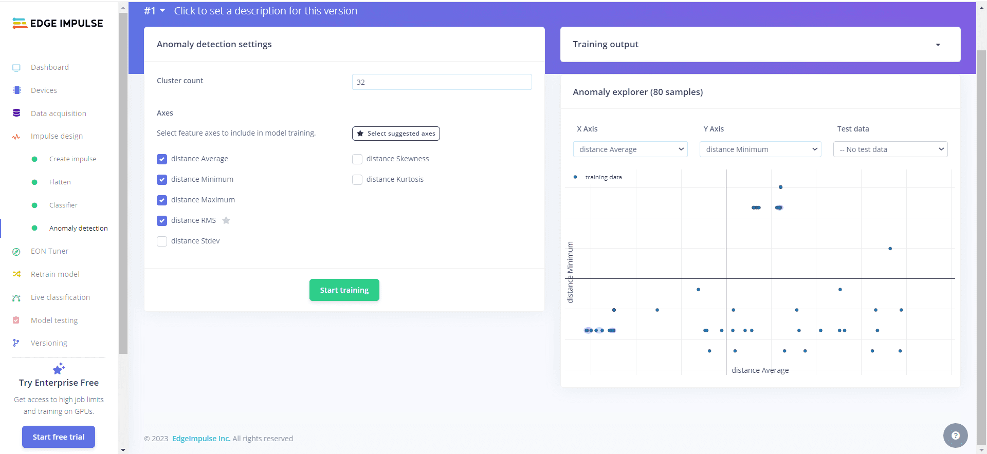 Edge Impulse with Raspberry Pi Pico Application Using Ultrasonic Sensor