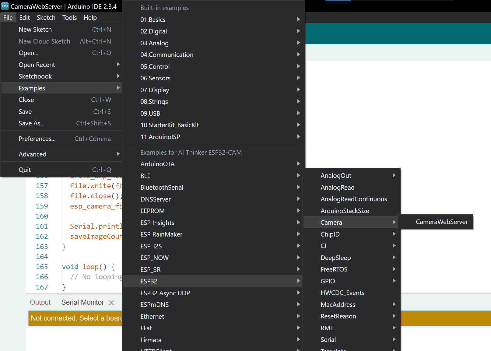 ESP32-CAM with OV7670 and OV5640: Setup and Test