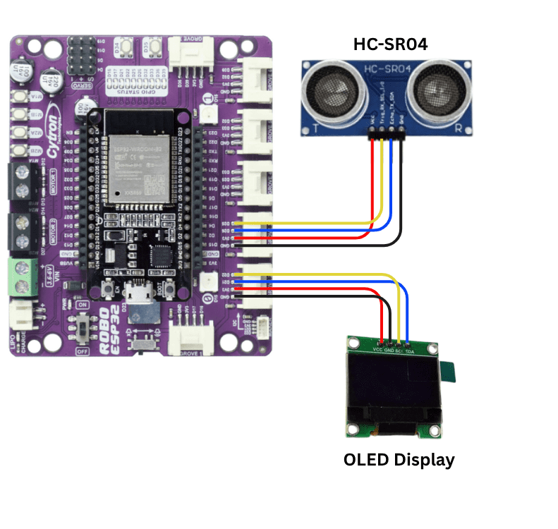 ESP32 Reverse Parking Module