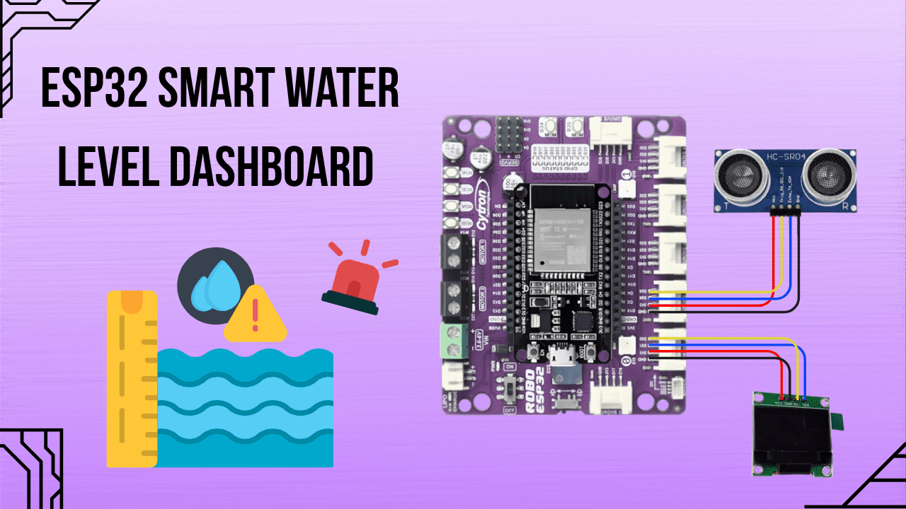 ESP32 Smart Water Level Dashboard
