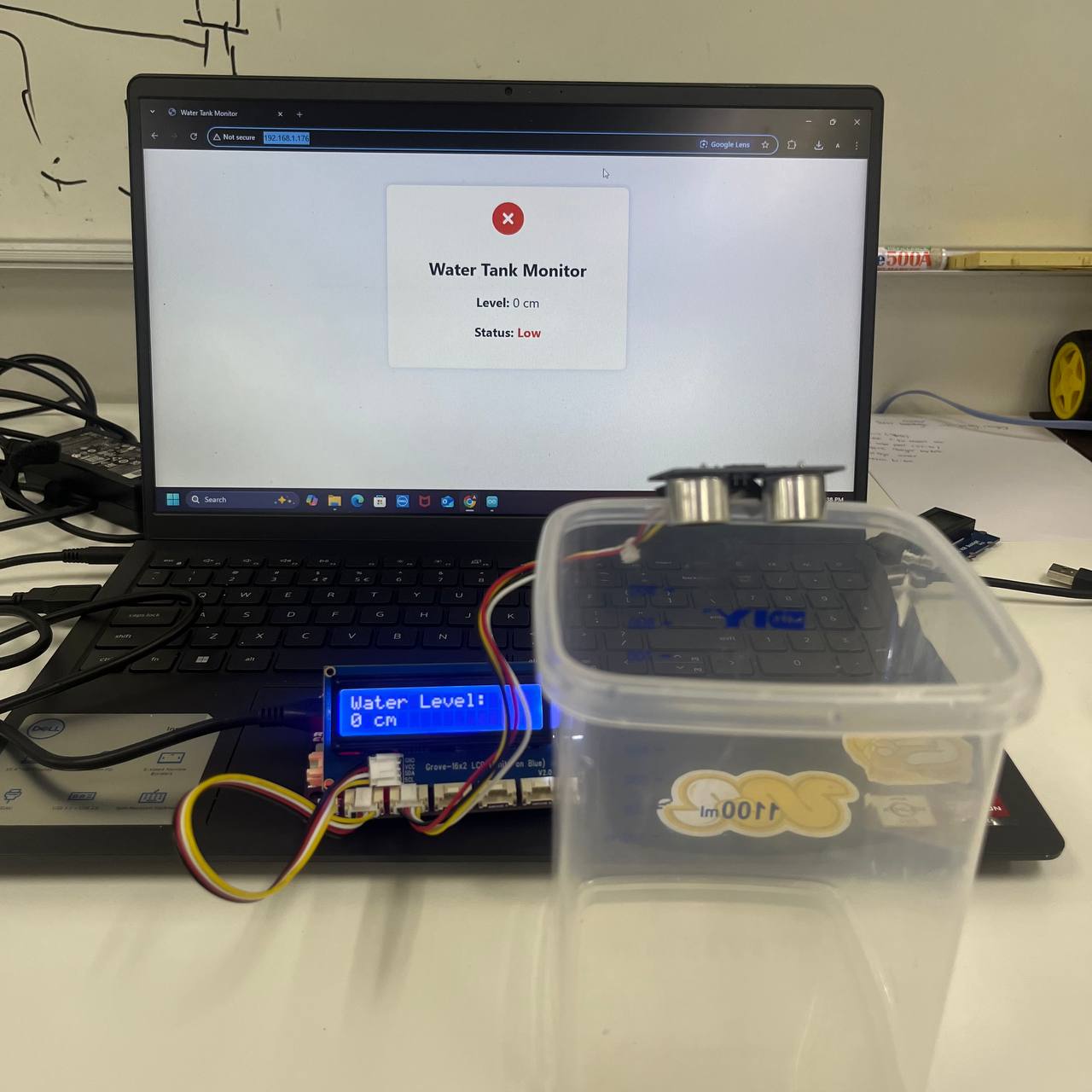 ESP32 Water Tank Monitoring