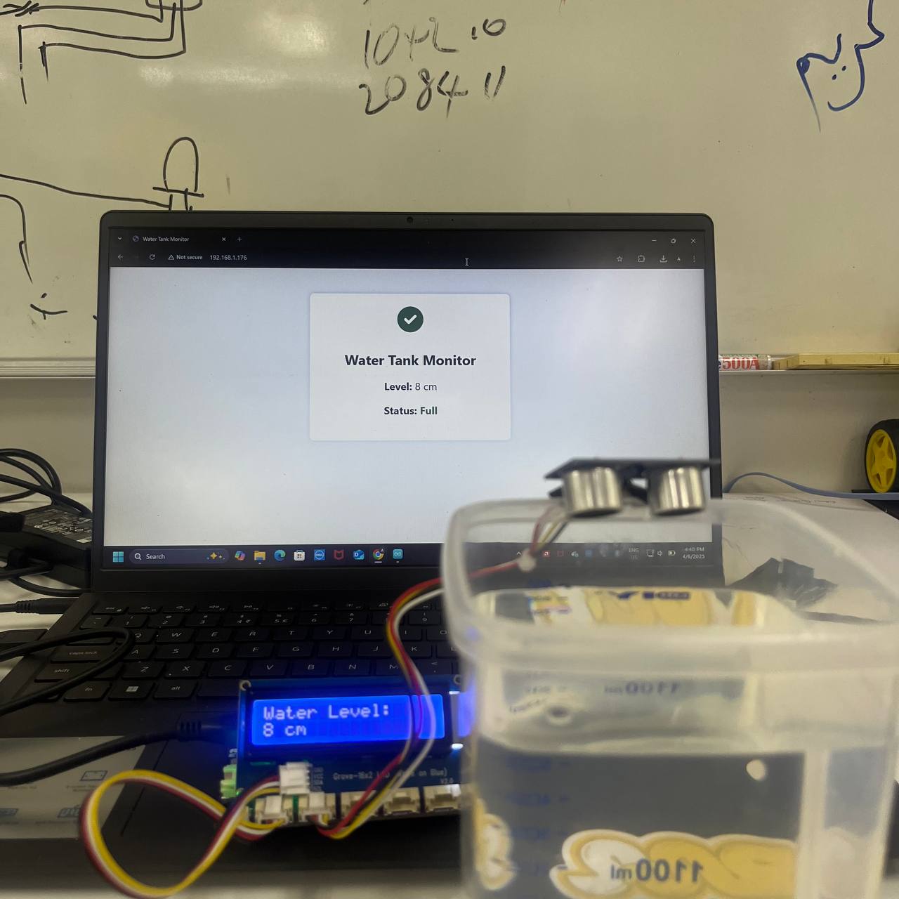 ESP32 Water Tank Monitoring