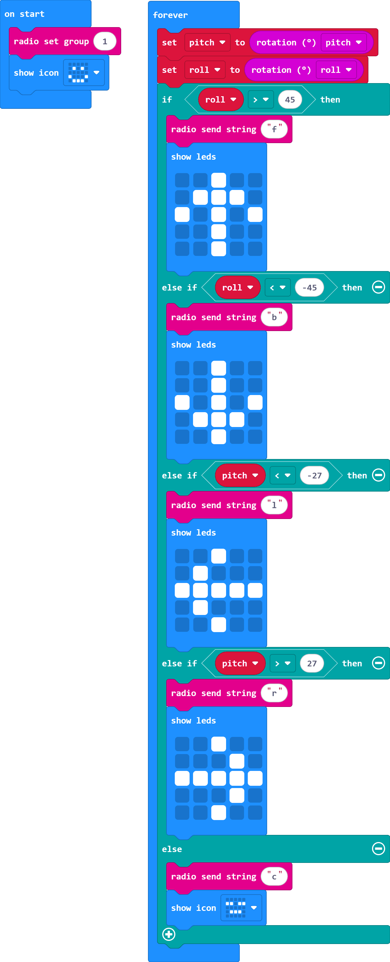 Gesture-Controlled Robot Using micro:bit