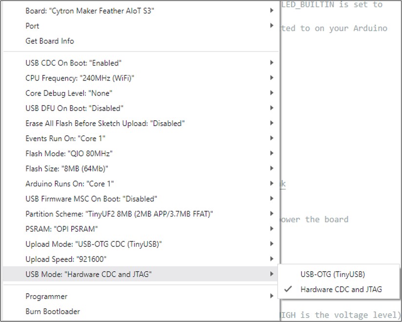 Getting started with Maker Feather AIoT S3 (Arduino IDE)