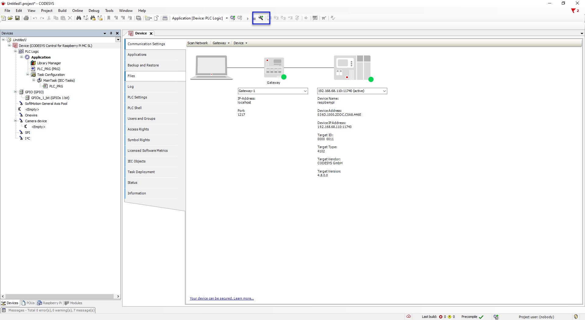 Getting started with EdgeBox RPi 200 and CODESYS Getting started with EdgeBox RPi 200 and CODESYS