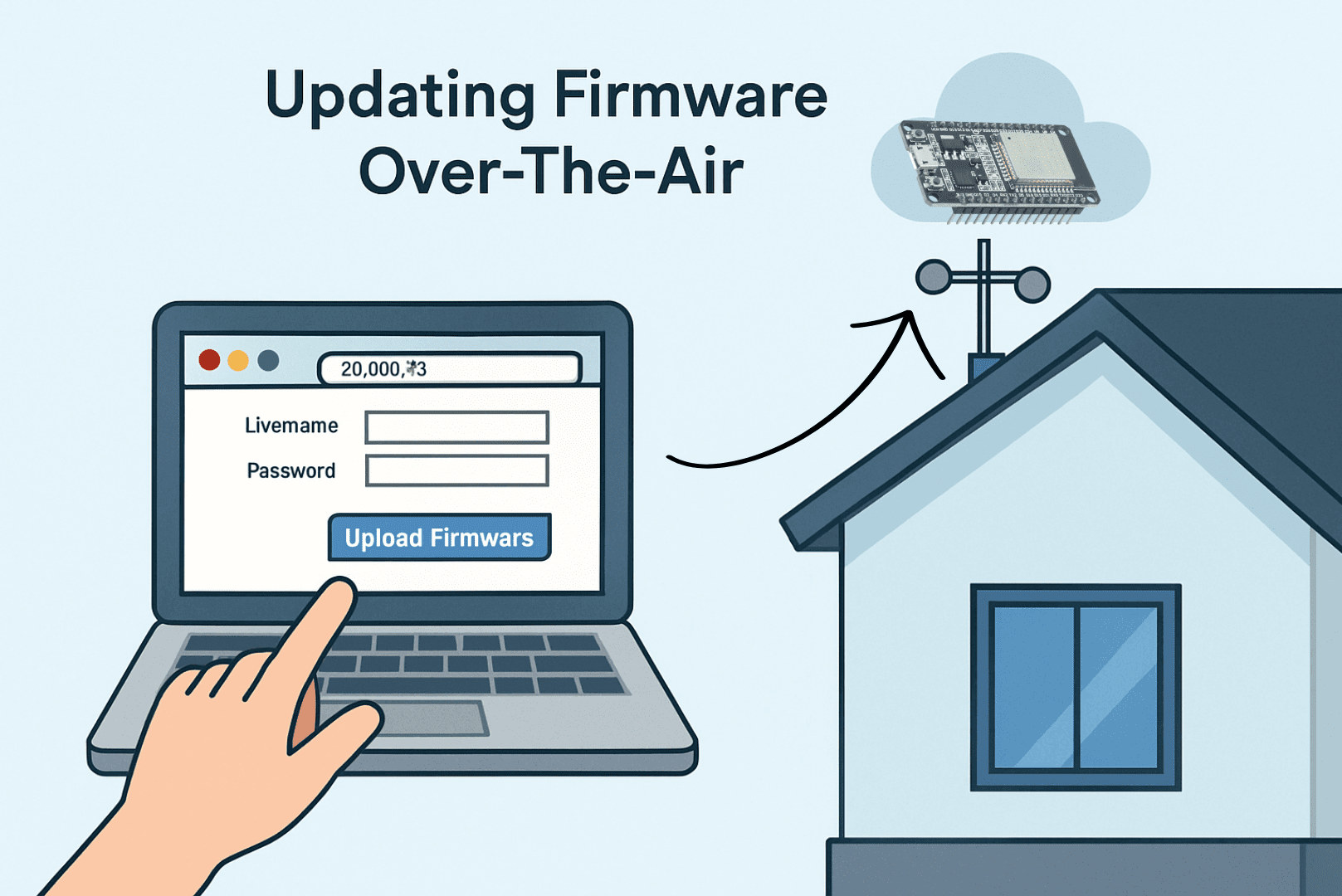 Getting Started with ESP32 and Over-The-Air Programming (OTA)