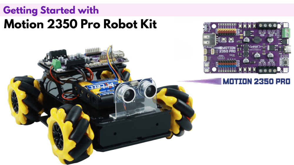 Getting Started with Motion 2350 Pro Robot Kit