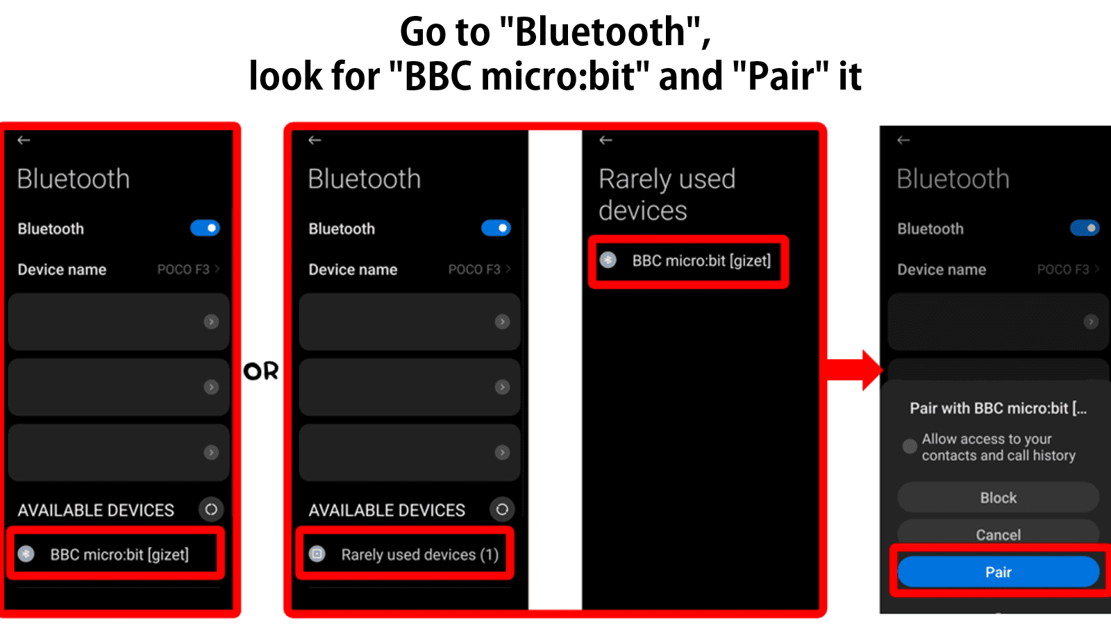 Remote Control via Bluetooth using Smartphone