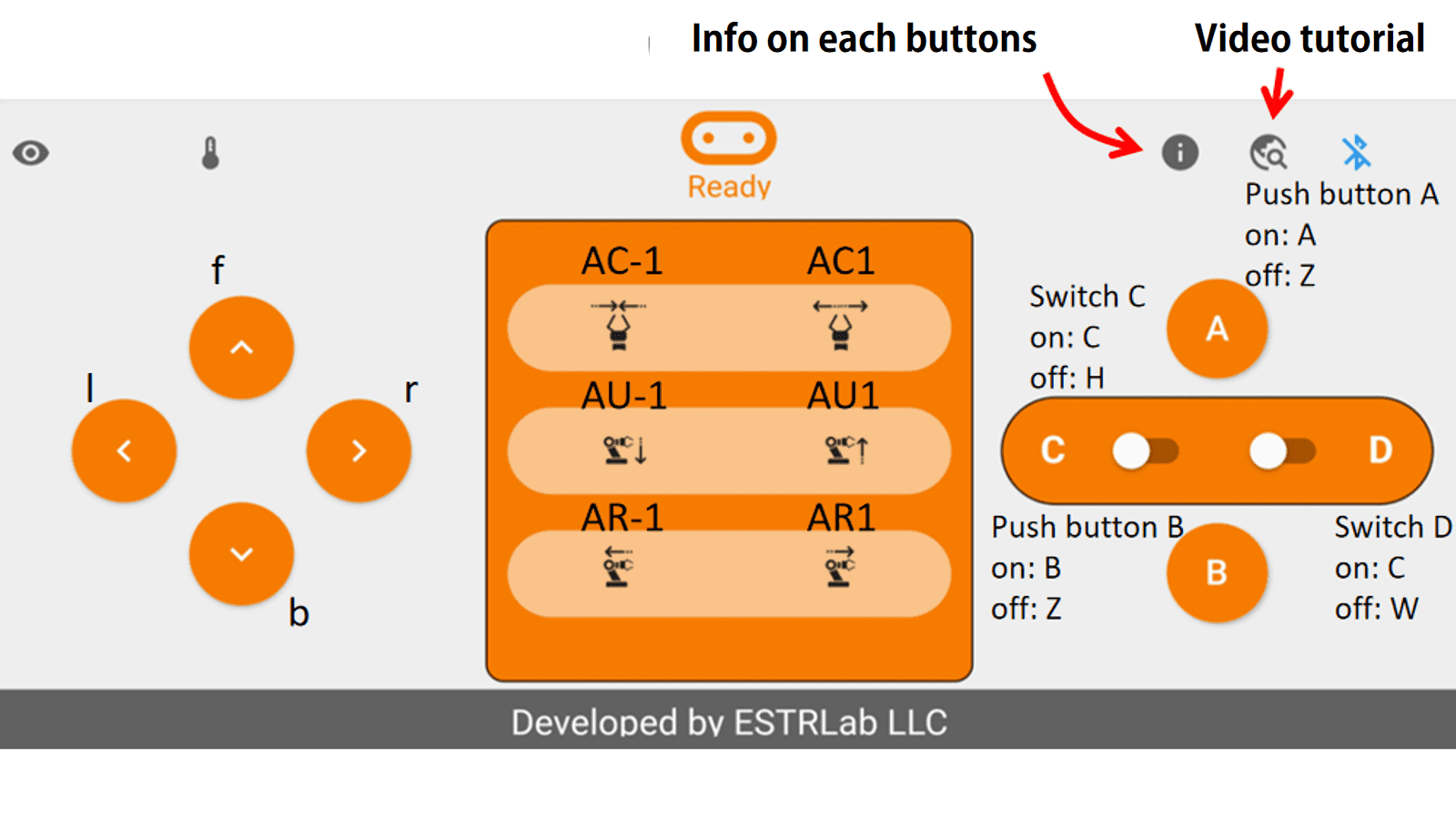 Remote Control via Bluetooth using Smartphone
