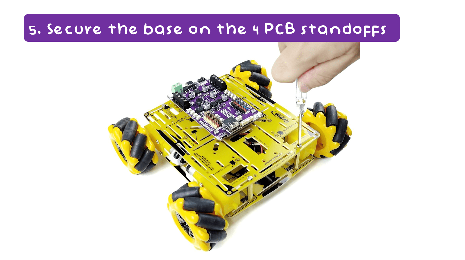 Double Base 4WD Full Assembly (Robo Base)