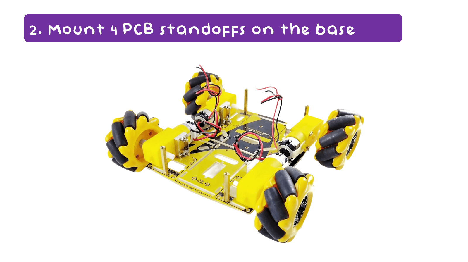 Double Base 4WD Full Assembly (Robo Base)