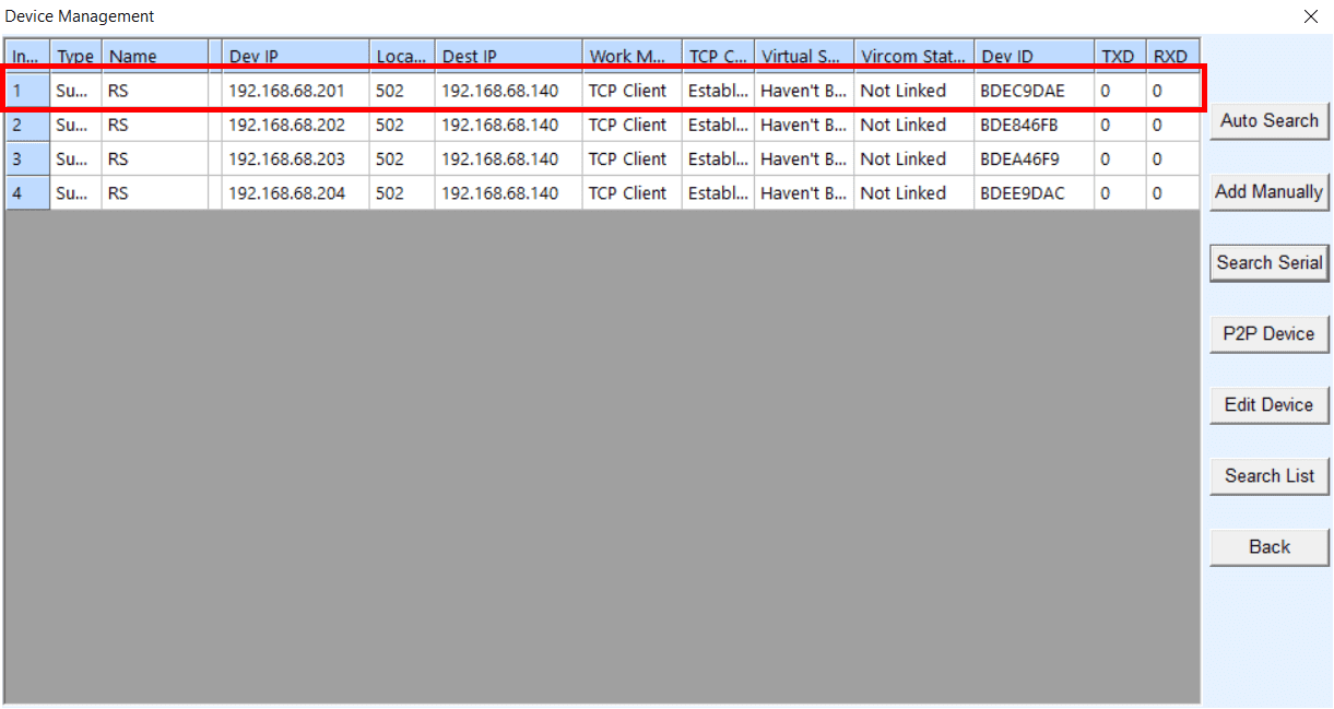 Getting Started With RS485 Server
