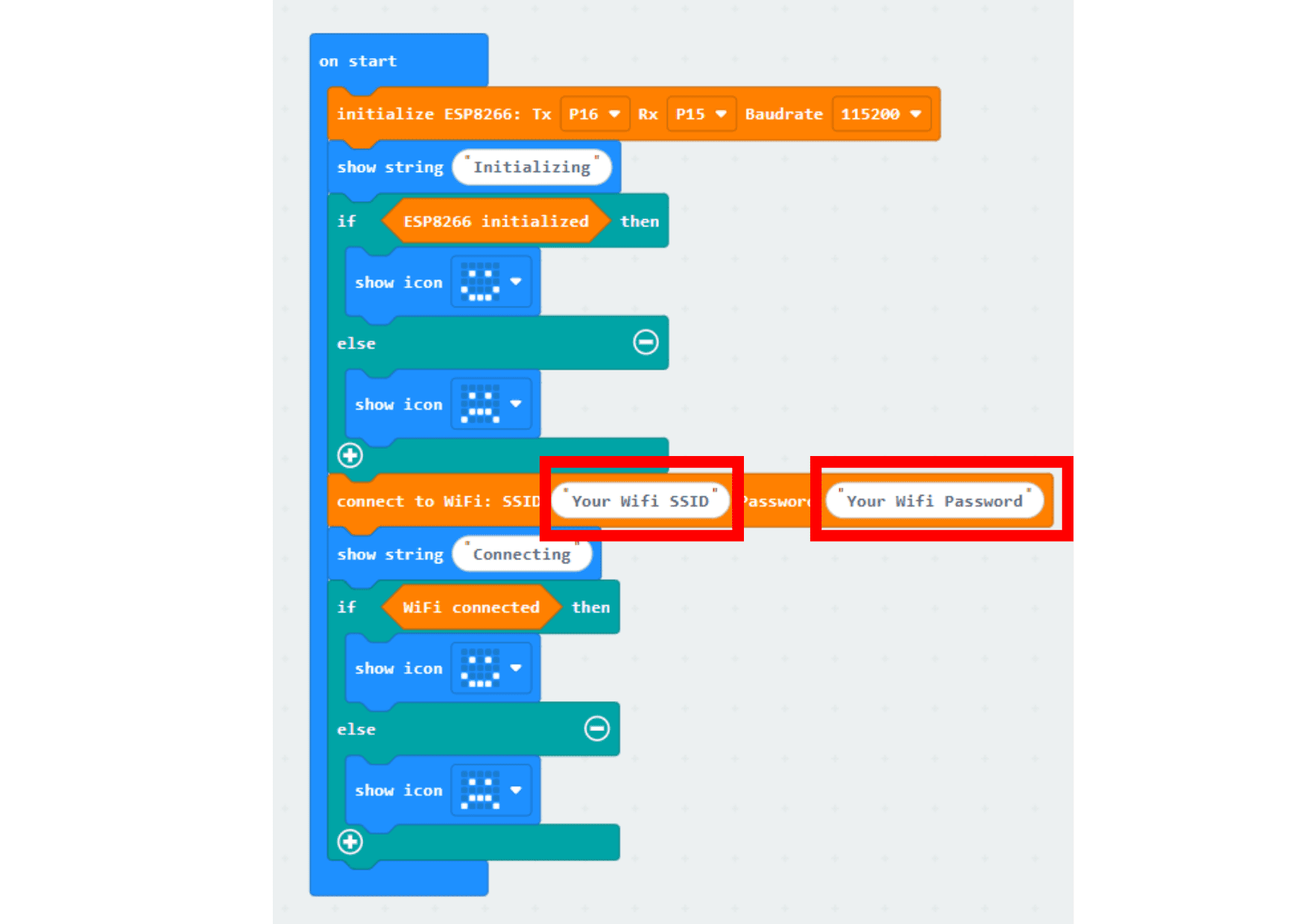 Using Grove WiFi 8266 with micro:bit for WiFi & Telegram