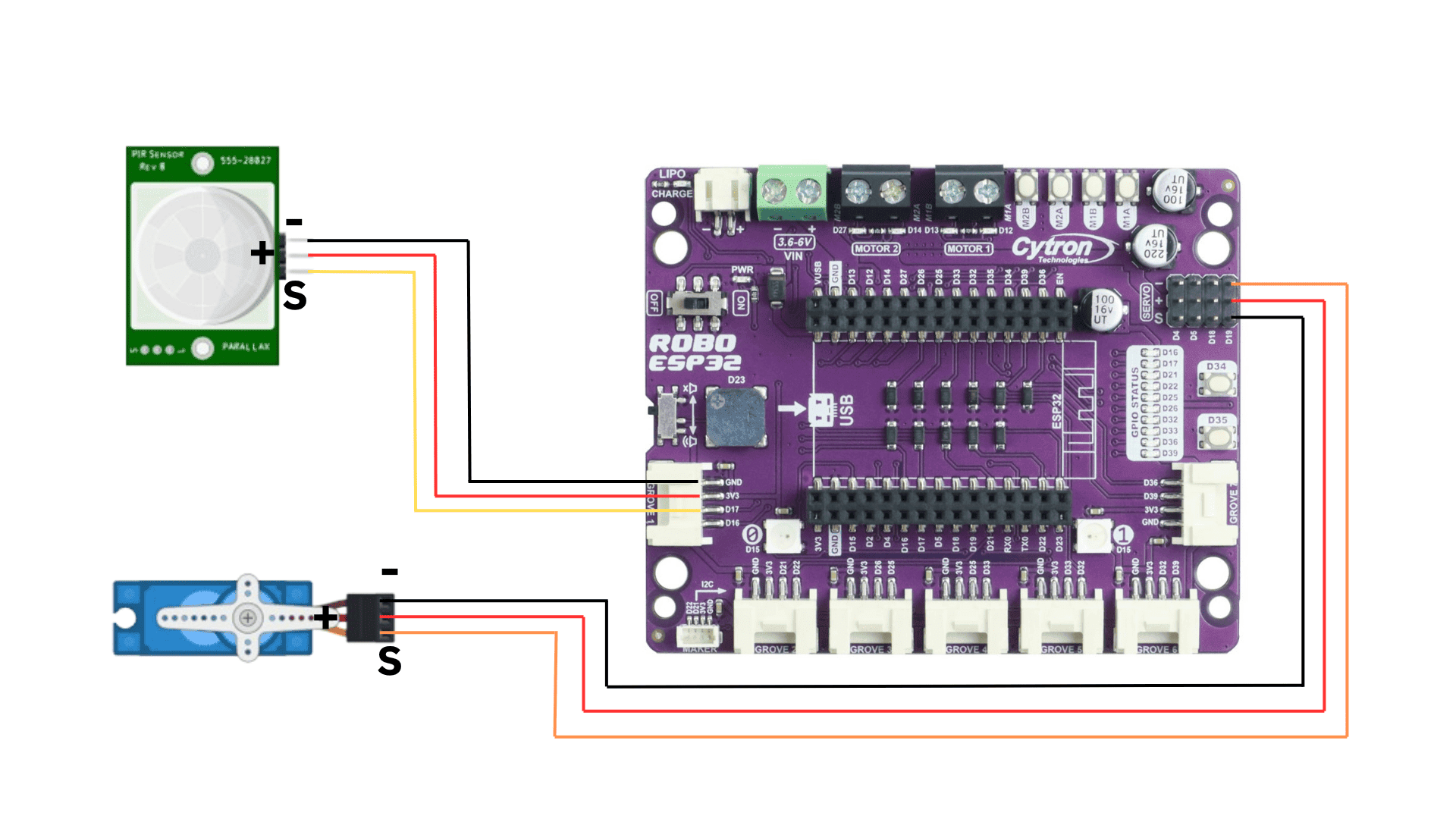 Create your own Home Security System with ESP32 using PIR Motion Sensor!