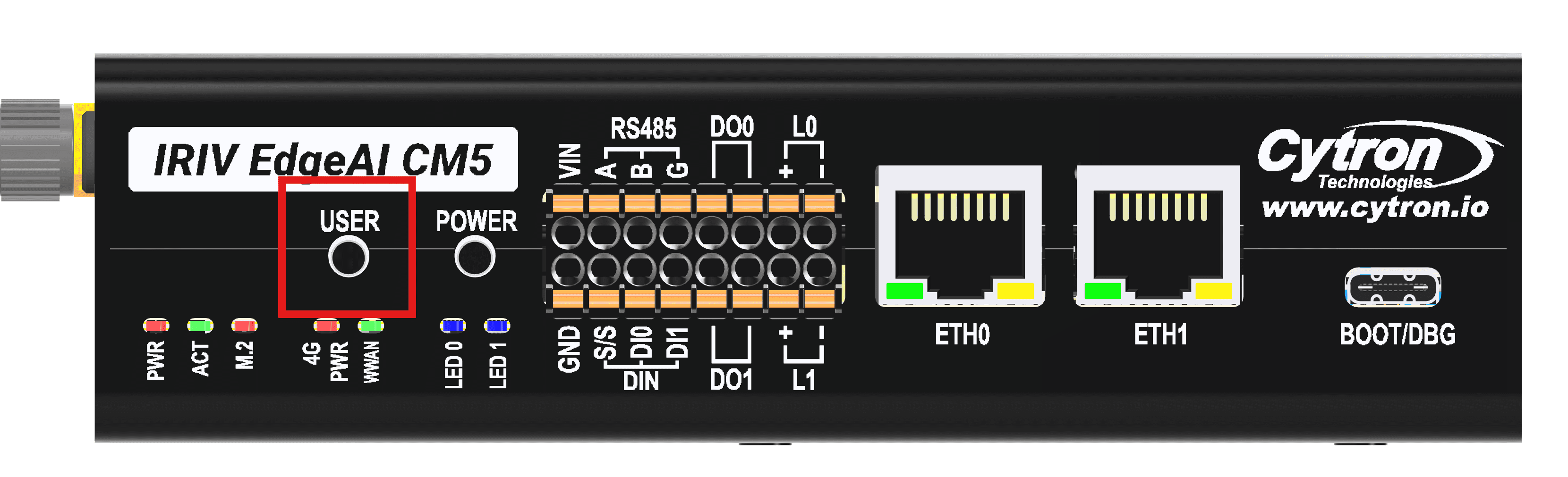 Getting Started with Cytron IRIV EdgeAI CM5