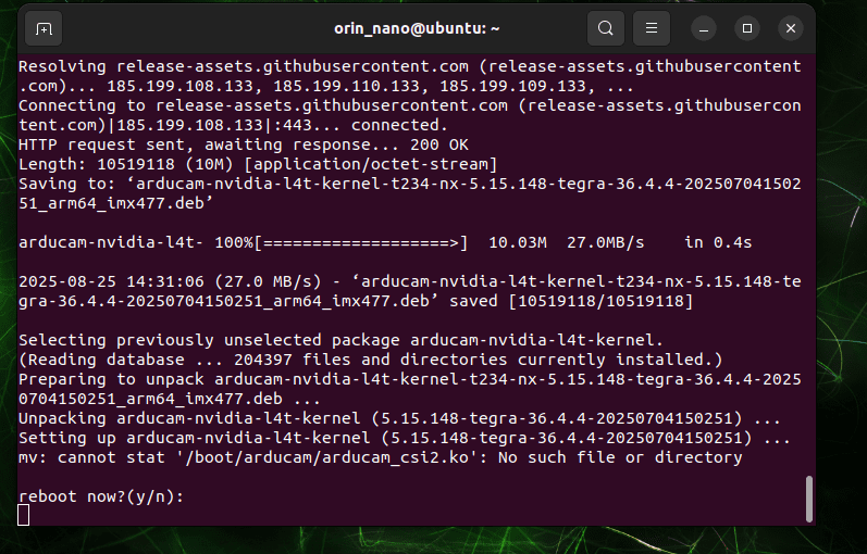 How to Install Drive RPI-HQ-Camera In NVIDIA Jetson Orin Nano